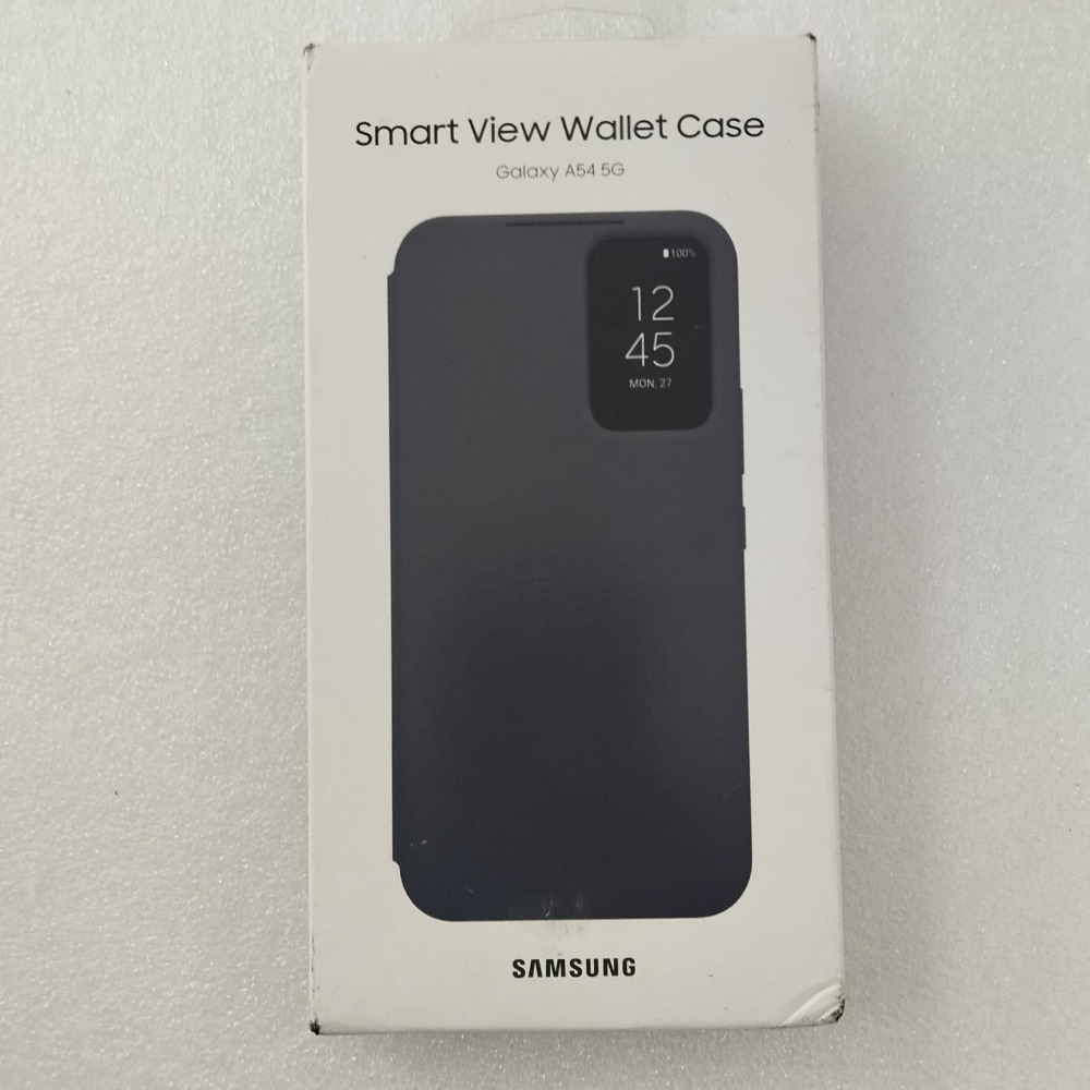Genuine Samsung Galaxy A54 5G Smart View Wallet Case Black - Own4Less
